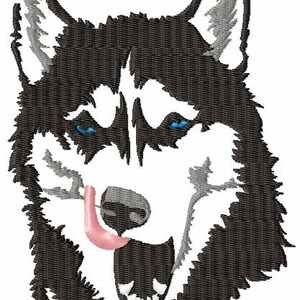 Husky Machine Embroidery Design Instant Download - Etsy