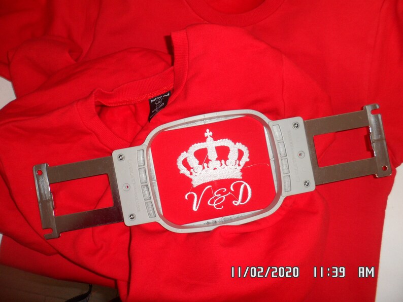 Simple Crown Embroidery Design Two Sizes Tested - Etsy