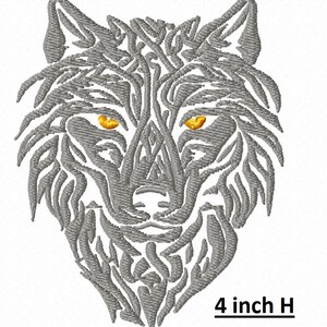 Wolf Embroidery Design / INSTANT DOWNLOAD This is Not a Real Product ...