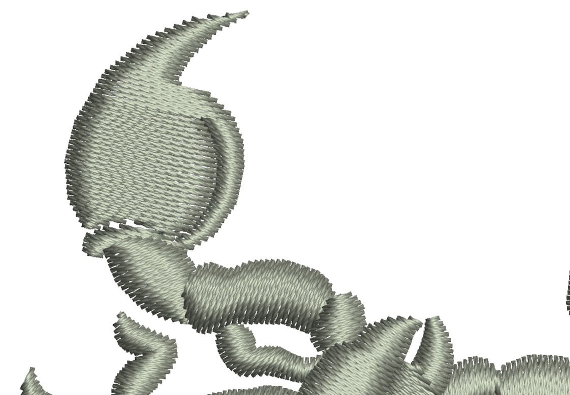 Scorpio Machine Embroidery Design Tested | Etsy