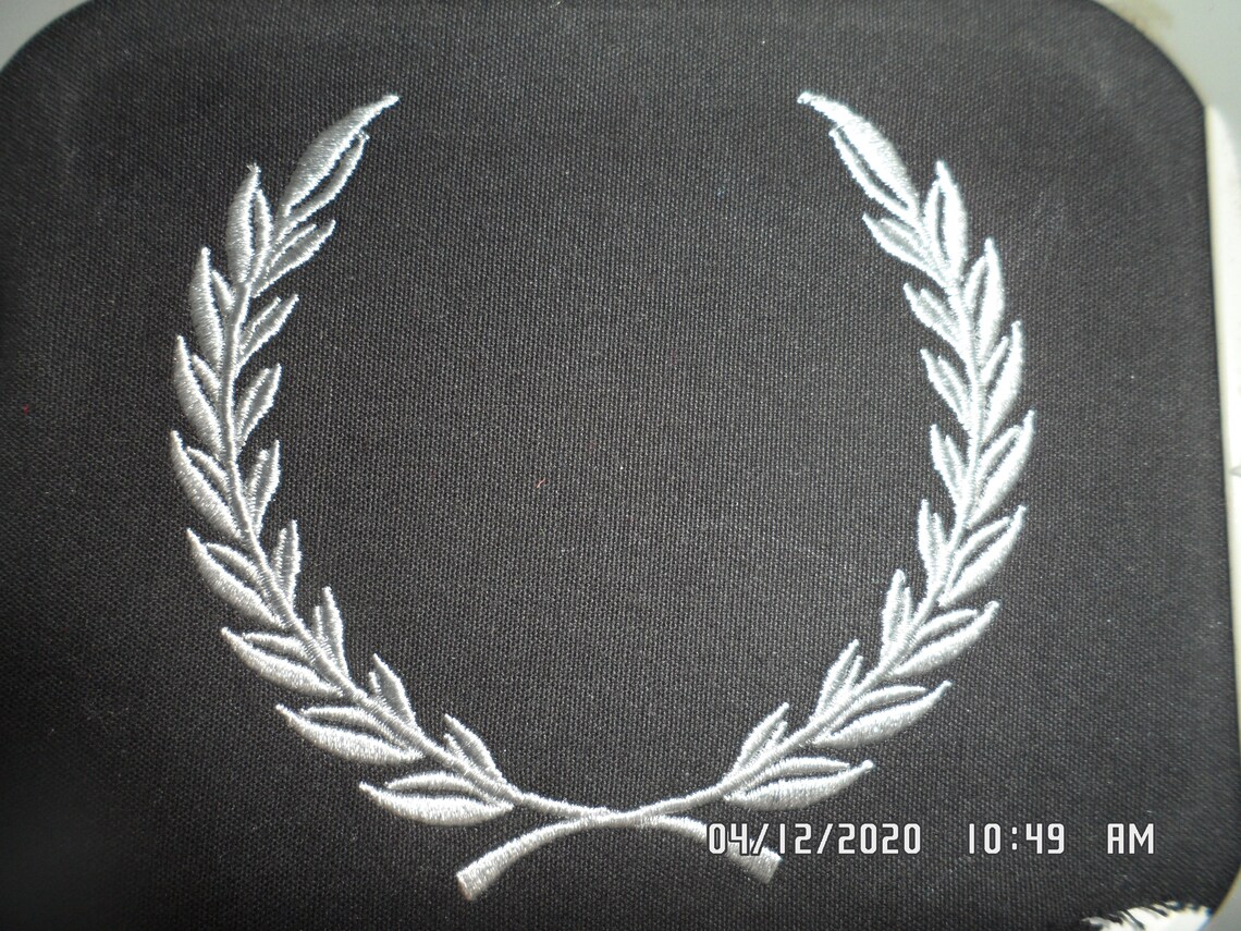Gold Award Wreath Laurel Wreath Machine Embroidery Design 6 - Etsy