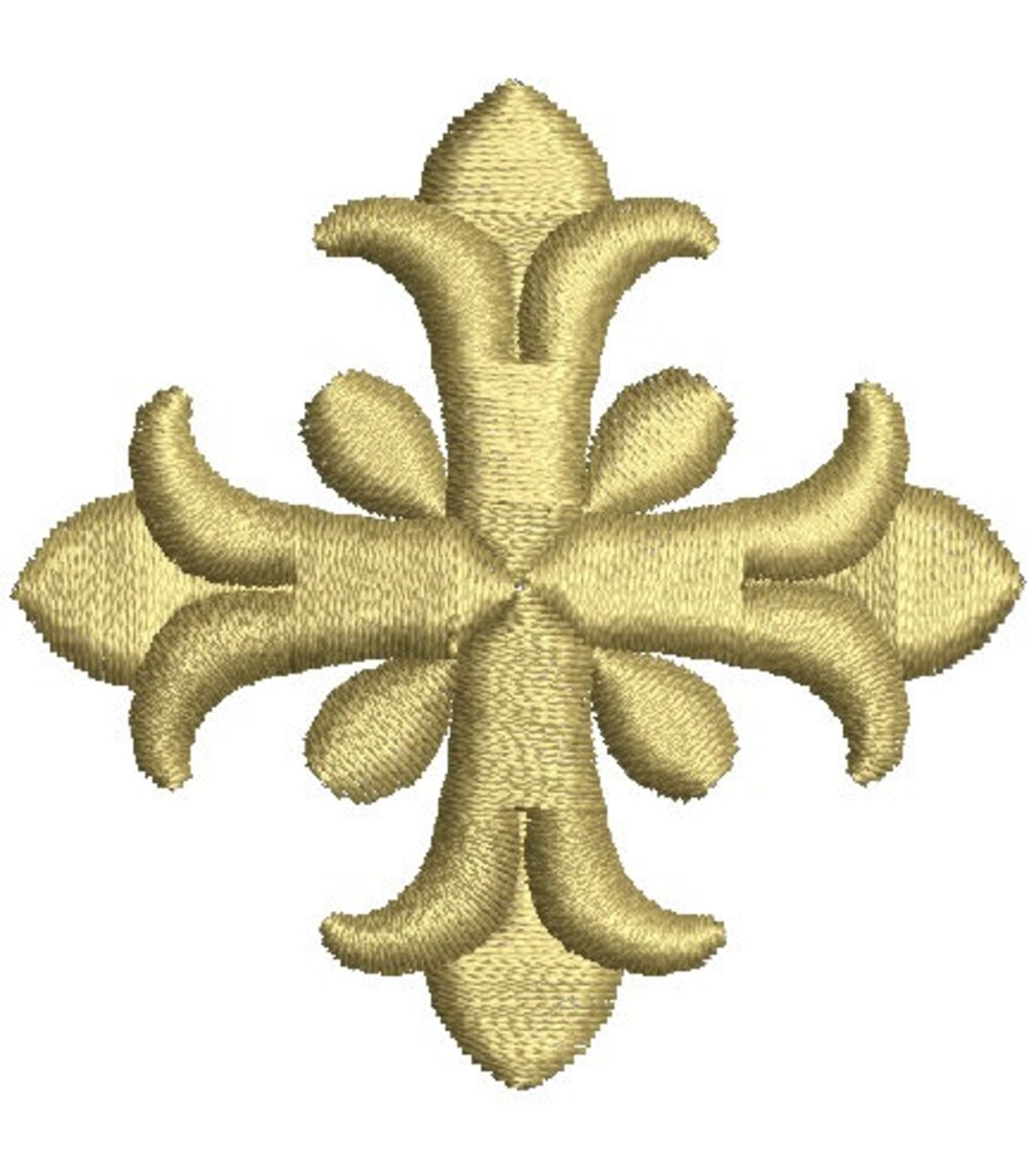 Cross Machine Embroidery Design - Etsy