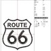 Route 66 Machine Embroidery Design - Etsy