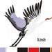 Flying Crane Machine Embroidery Design - Etsy
