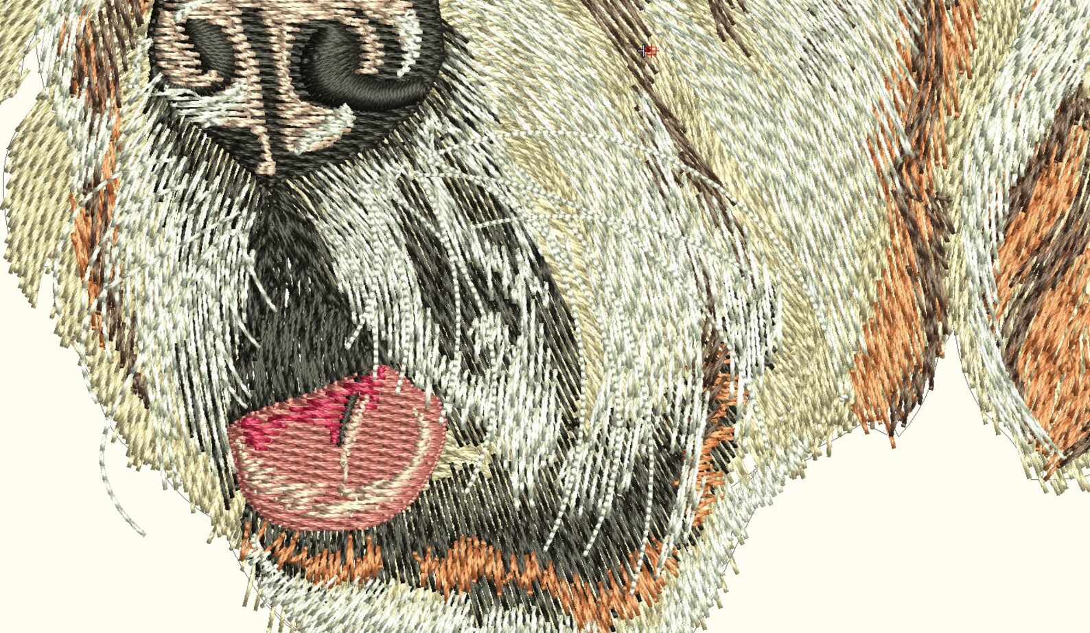 Furry Dog Machine Embroidery Design - Etsy