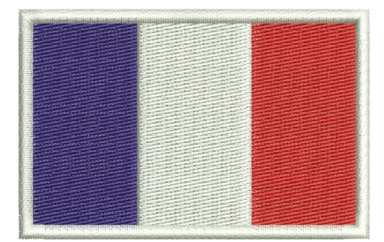 France Flag Embroidery Design Machine Embroidery Design | Etsy