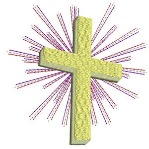 Cross Machine Embroidery Design Digital File - Etsy