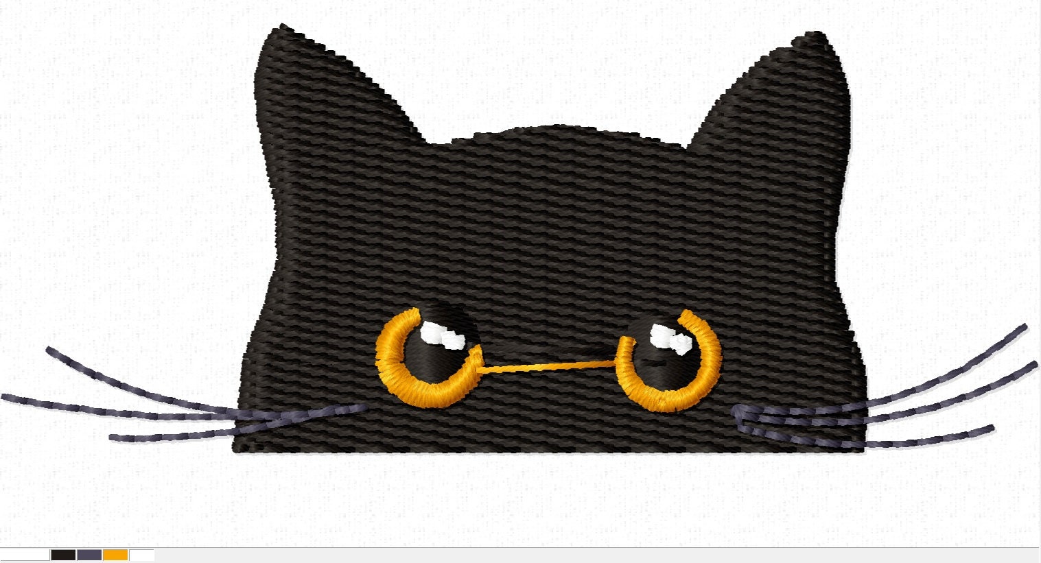 Cat Machine Embroidery Designs Tested | Etsy