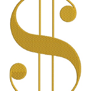 Dollar Sign Machine Embroidery Design , Instant Download - Etsy