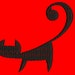 Cat Bass Clef Machine Embroidery Design Three Sizes - Etsy