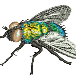 Realistic Fly Machine Embroidery Designs INSTANT DOWNLOAD - Etsy