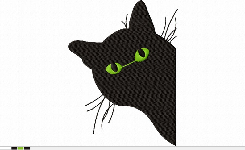 Cat Machine Embroidery Designs Tested | Etsy