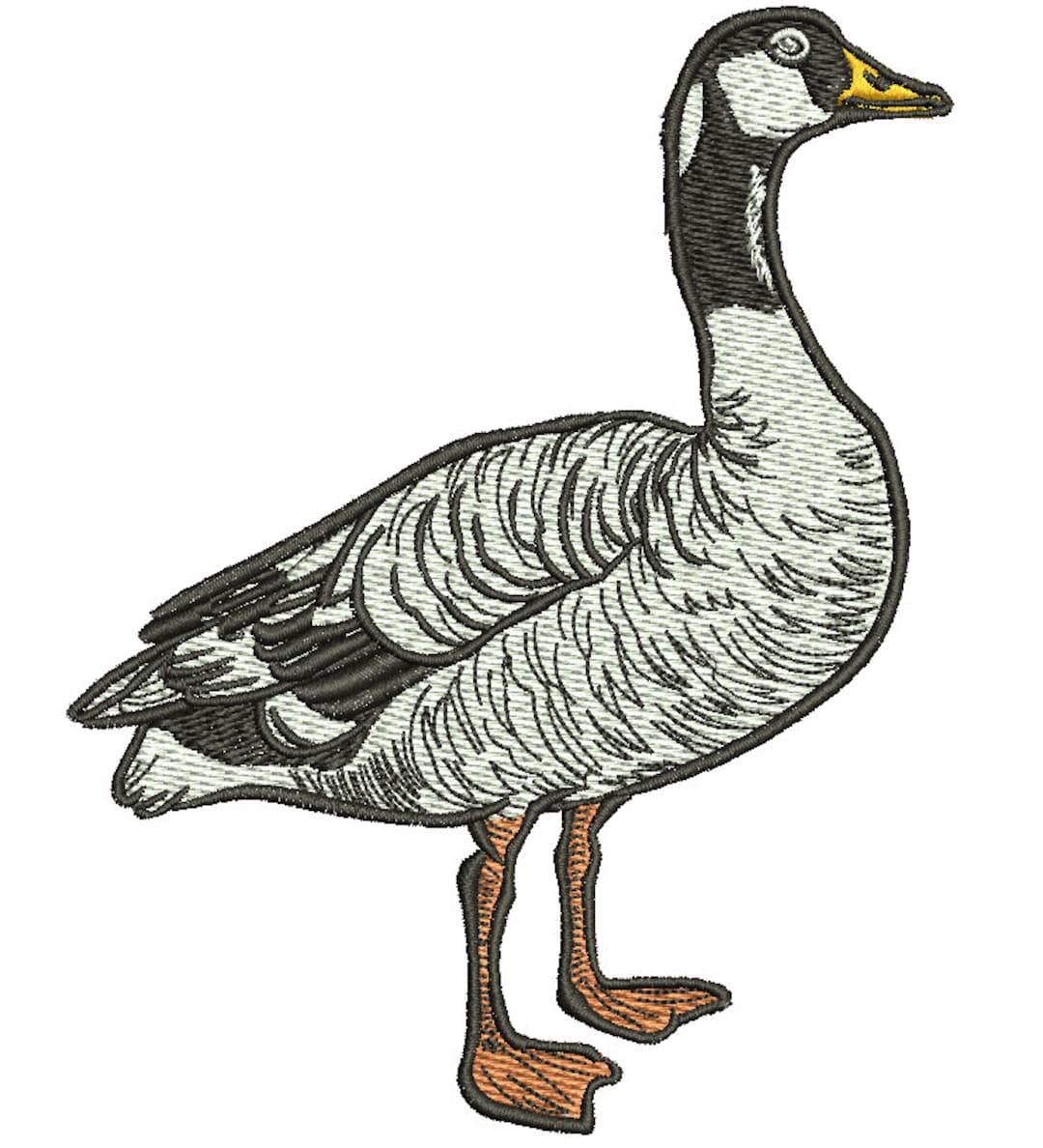 Goose Embroidery Machine Embroidery Design - Instantly Download - Etsy