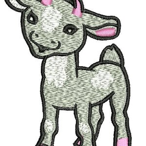 Goat - Machine Embroidery Design - Etsy