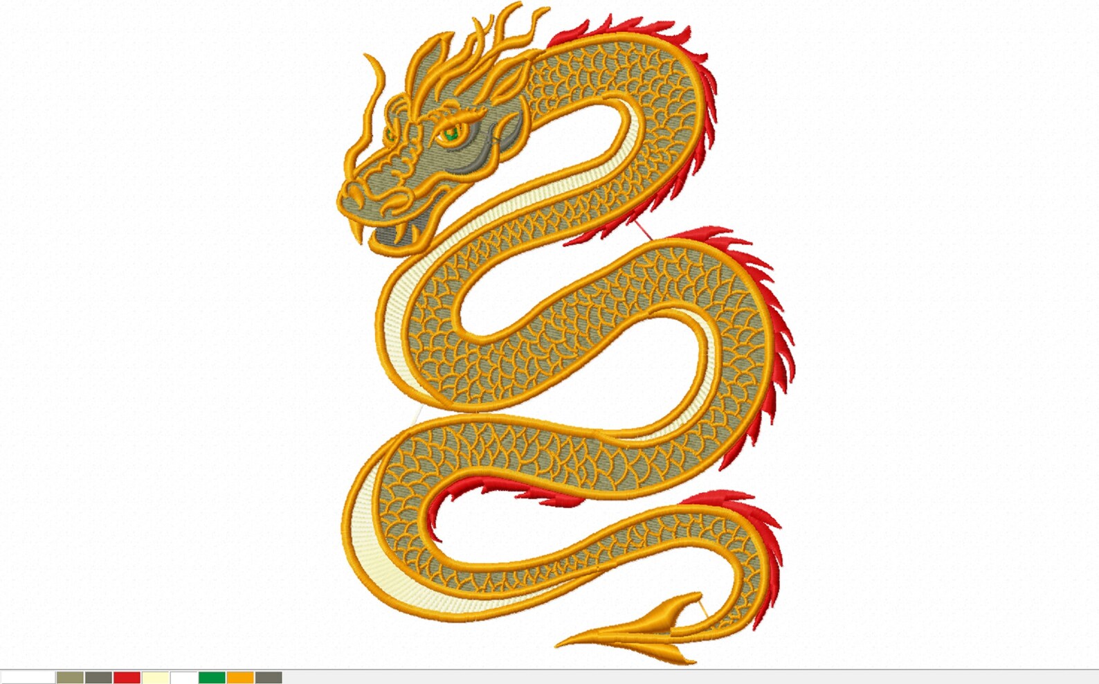 Dragon Machine Embroidery Designs Tested - Etsy