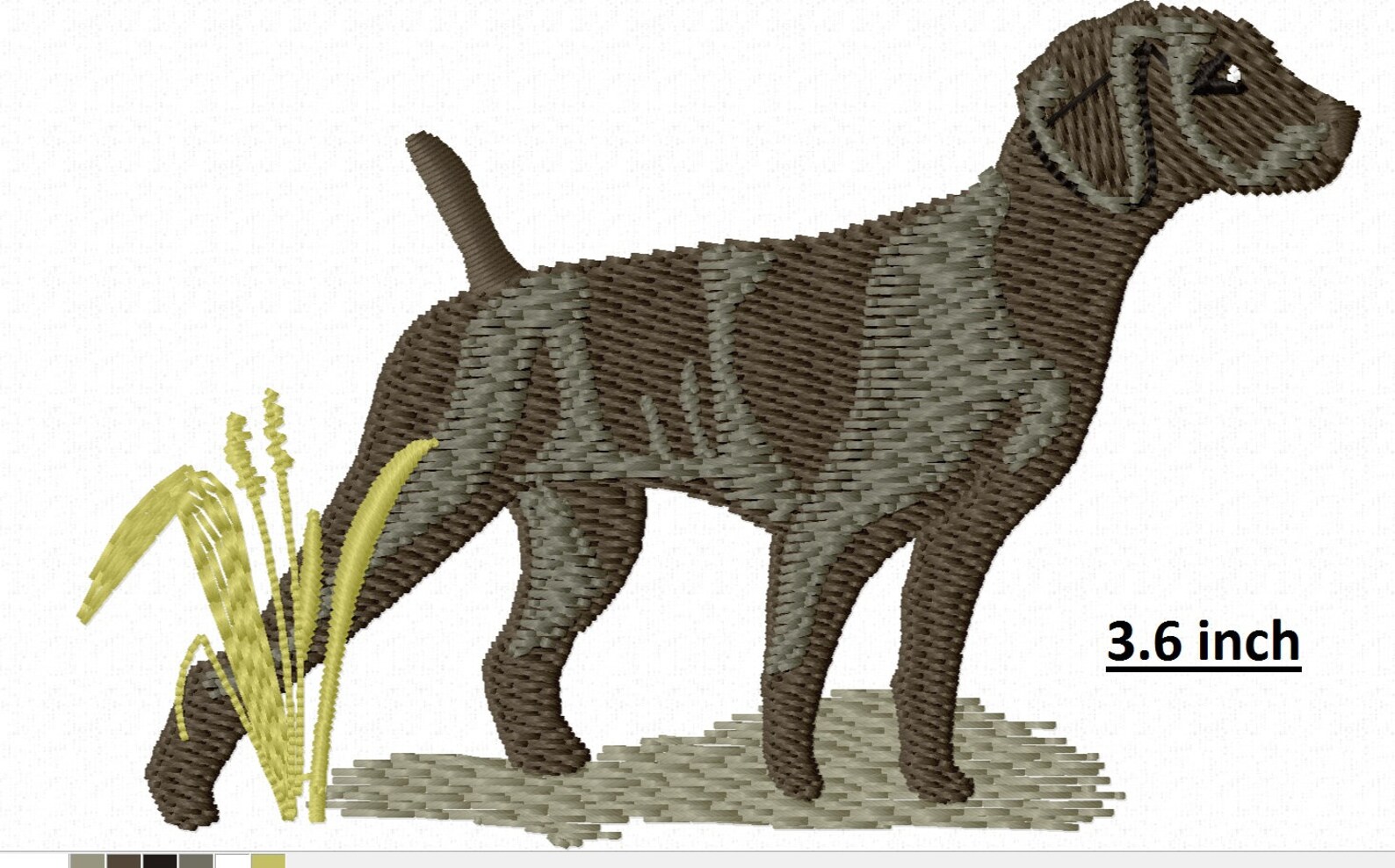 Hunting Dog Machine Embroidery Design / INSTANT DOWNLOAD / - Etsy