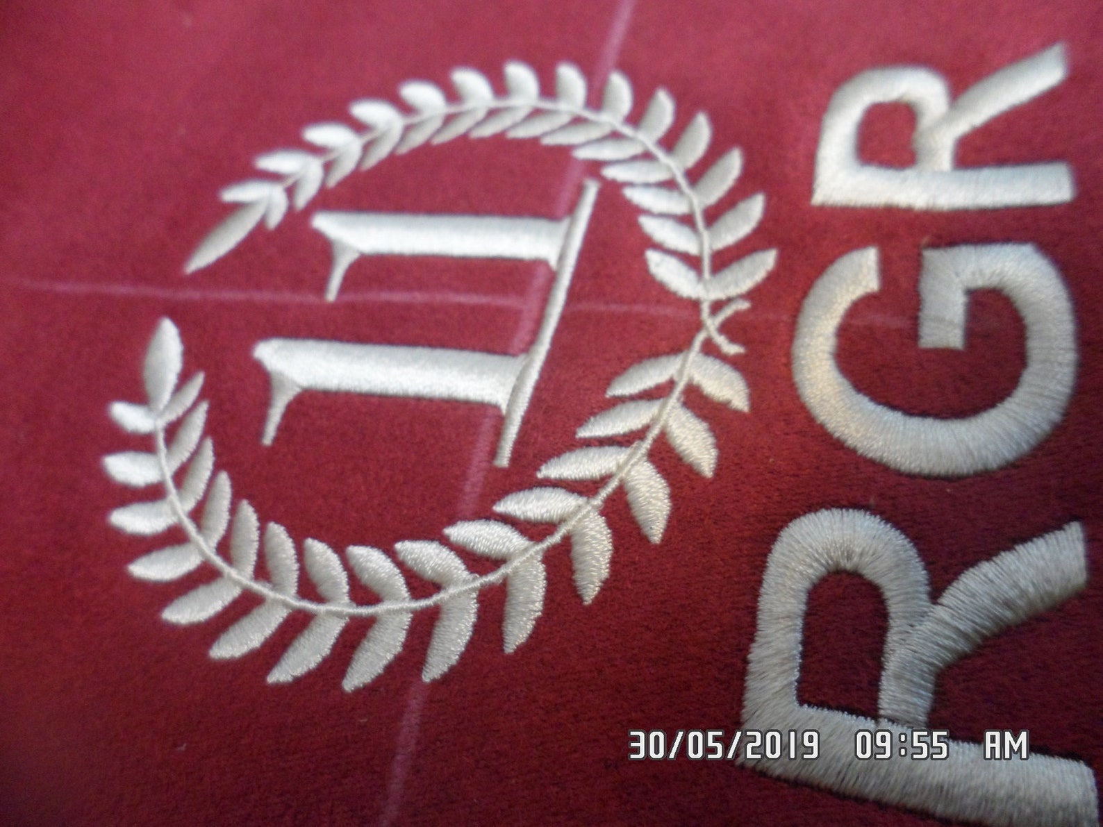 Gold Laurel Wreath / Laurel for Monogram Machine Embroidery - Etsy