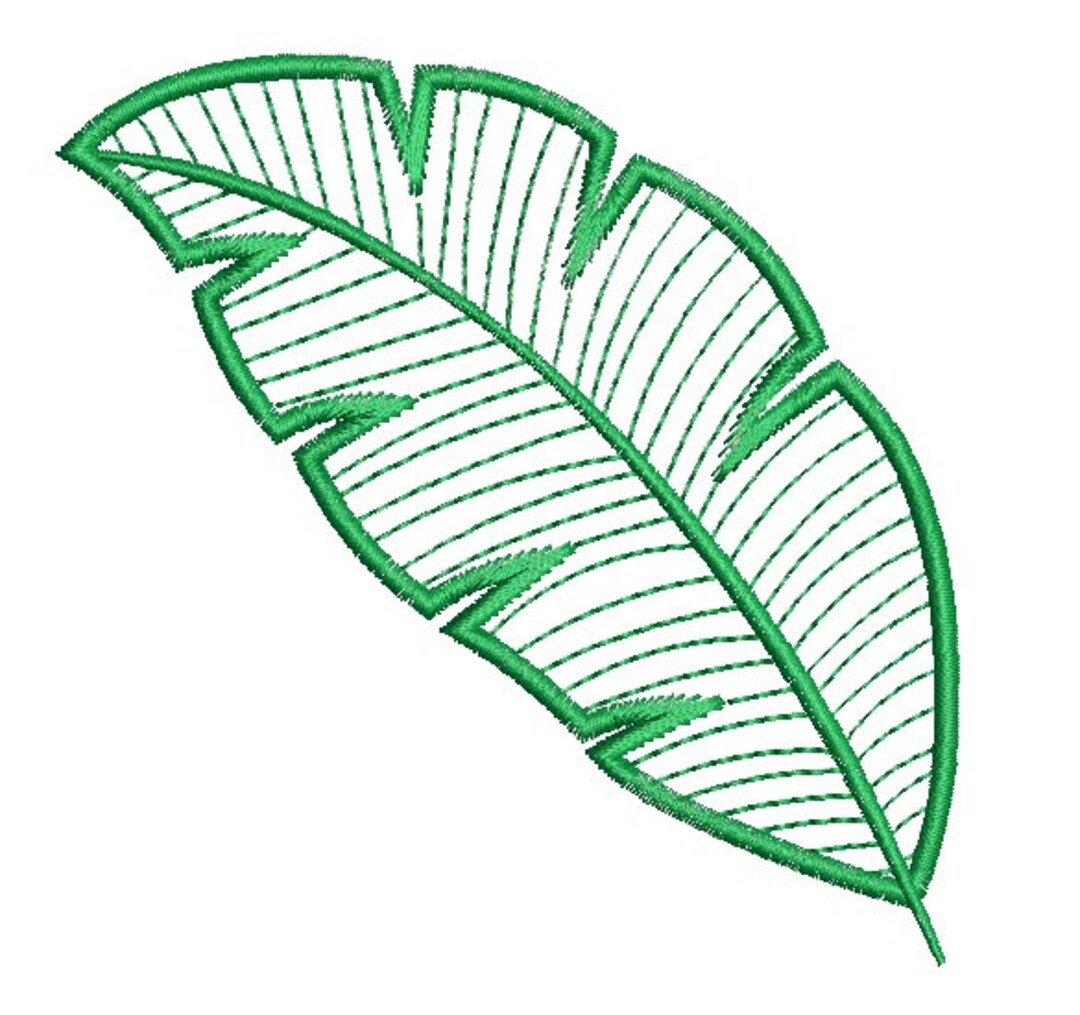 Leaf Applique Design Machine Embroidery Design - Etsy