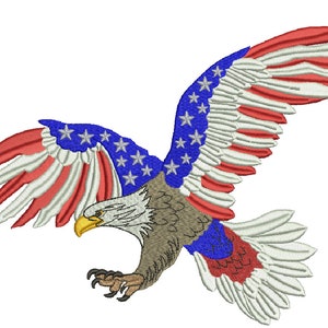 Eagle Embroidery Design Tested - Etsy