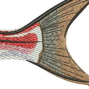 Red Snapper Fish Embroidery Design - Instant Download Digital File ...