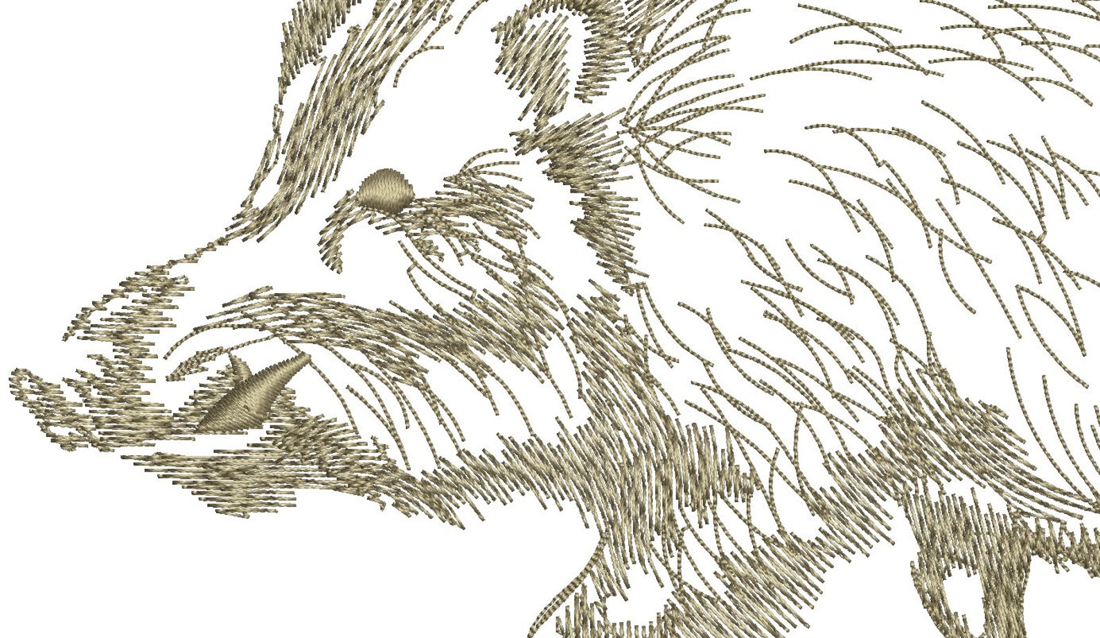Wild Boar Machine Embroidery Designs INSTANT DOWNLOAD - Etsy