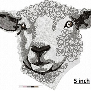 Lamb (sheep) Machine Embroidery Design - Etsy