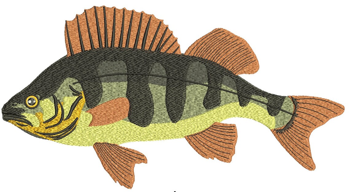 Perch Machine Embroidery Design Instant Download - Etsy