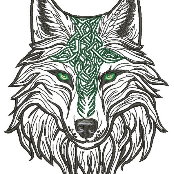 Celtic Wolf - Etsy