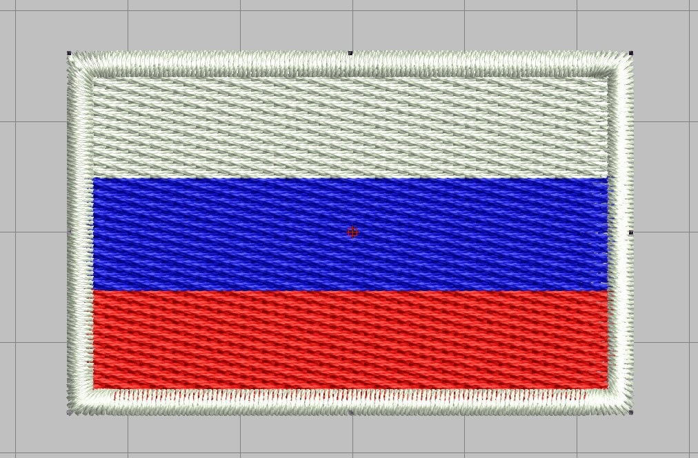 Russian Flag Embroidery Design Machine Embroidery Design - Etsy