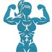 Woman Body Builder Machine Embroidery Design Instant Download - Etsy