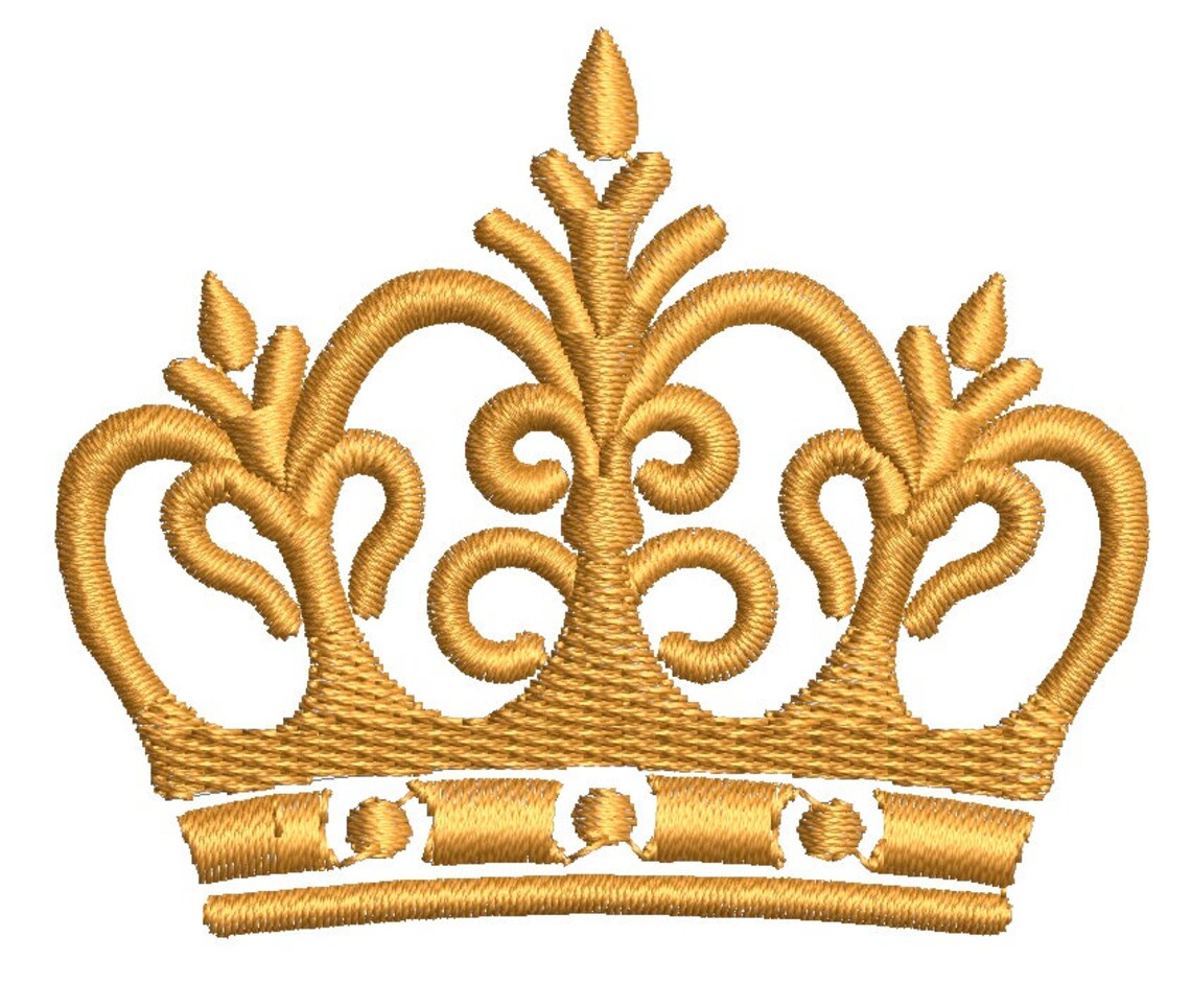Small Crown Embroidery Design Instantly Download - Etsy