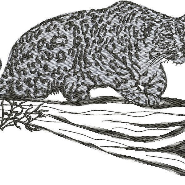 Leopard Embroidery Designs - Etsy