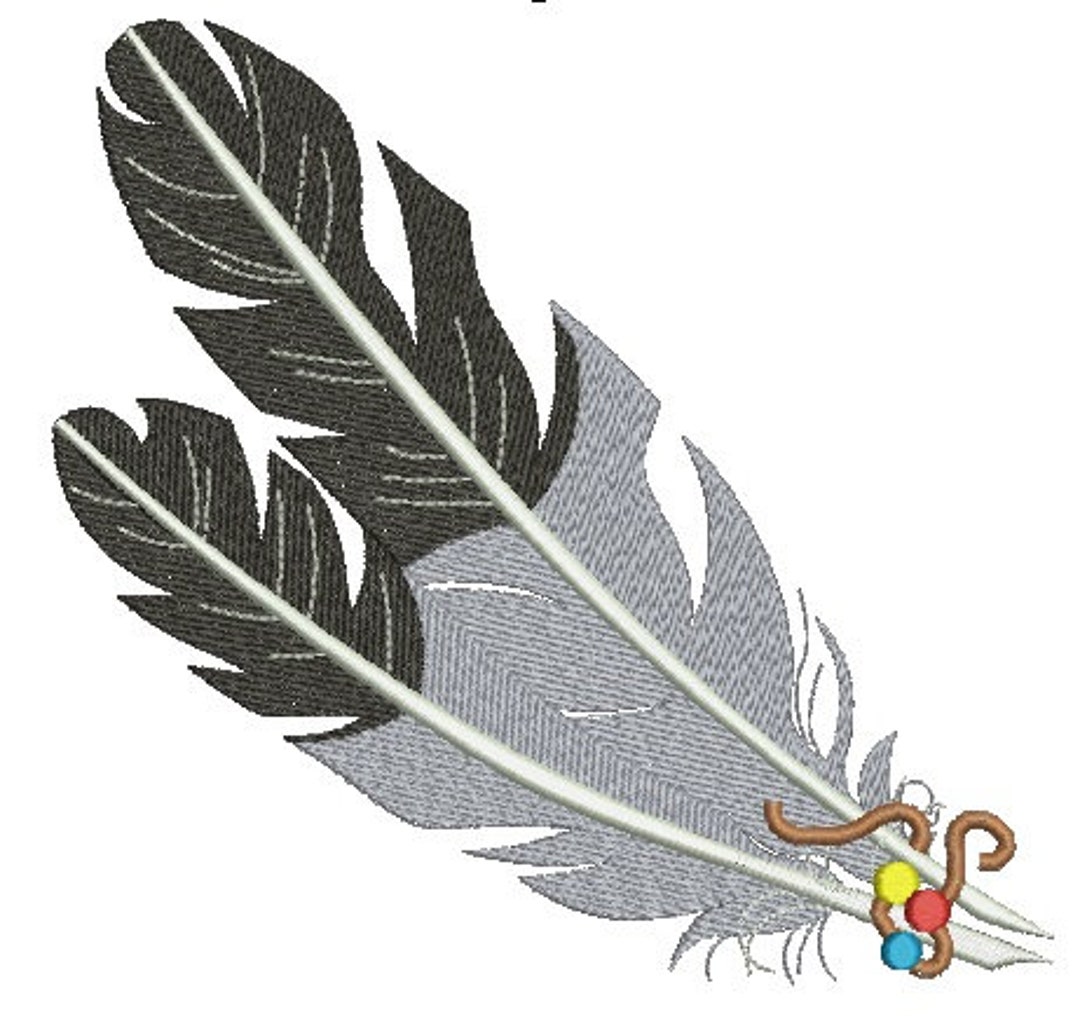 Feathers - Machine Embroidery Design - Etsy