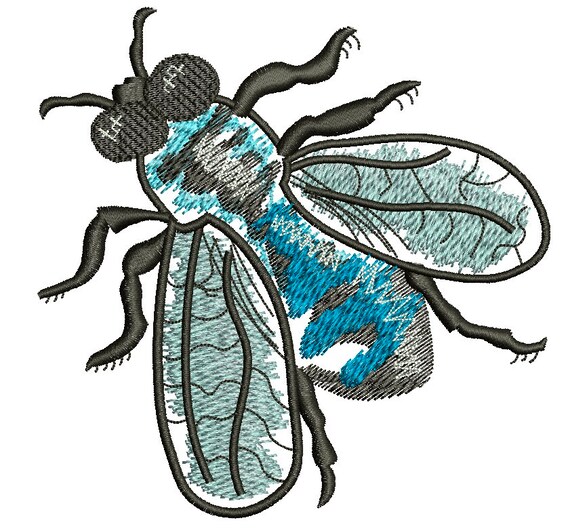 Fly Machine Embroidery Designs INSTANT DOWNLOAD | Etsy