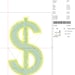 Dollar Sign Machine Embroidery Design , Instant Download - Etsy