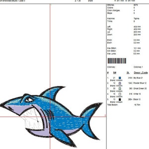 Shark Machine Embroidery Designs Instantly Download - Etsy