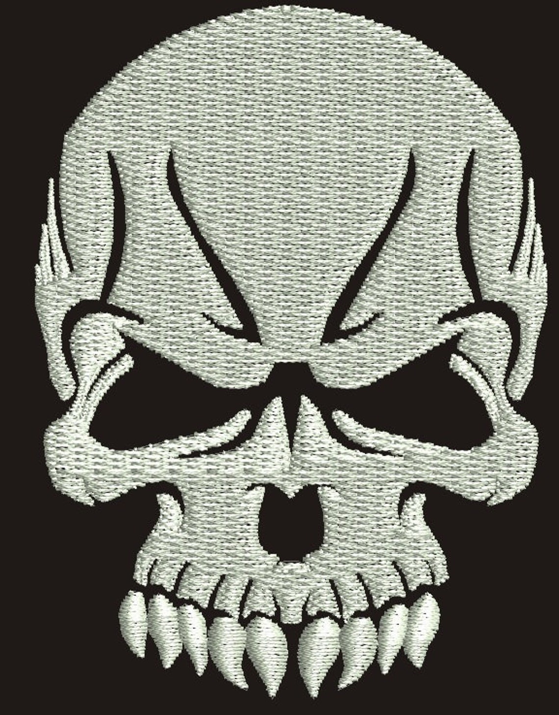 Skull Small Size Jolly Roger Machine Embroidery Design | Etsy