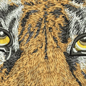 Tiger Machine Embroidery Design - Etsy