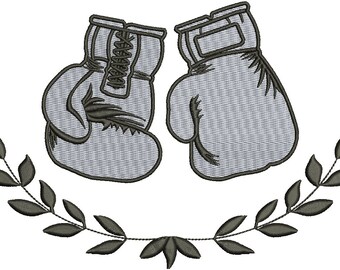 Boxing Gloves Machine Embroidery Design | Etsy