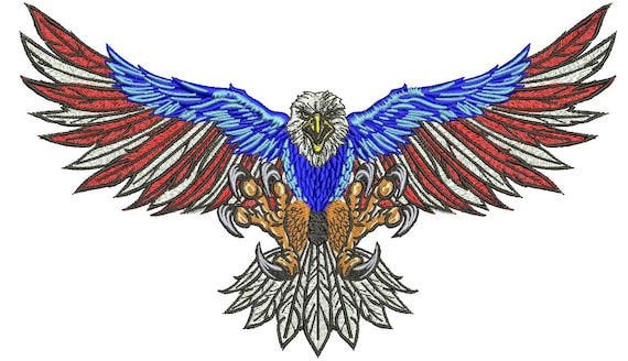 Eagle Embroidery Design Tested - Etsy