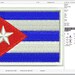 Cuba Flag Embroidery Design Machine Embroidery Design Design Made in ...