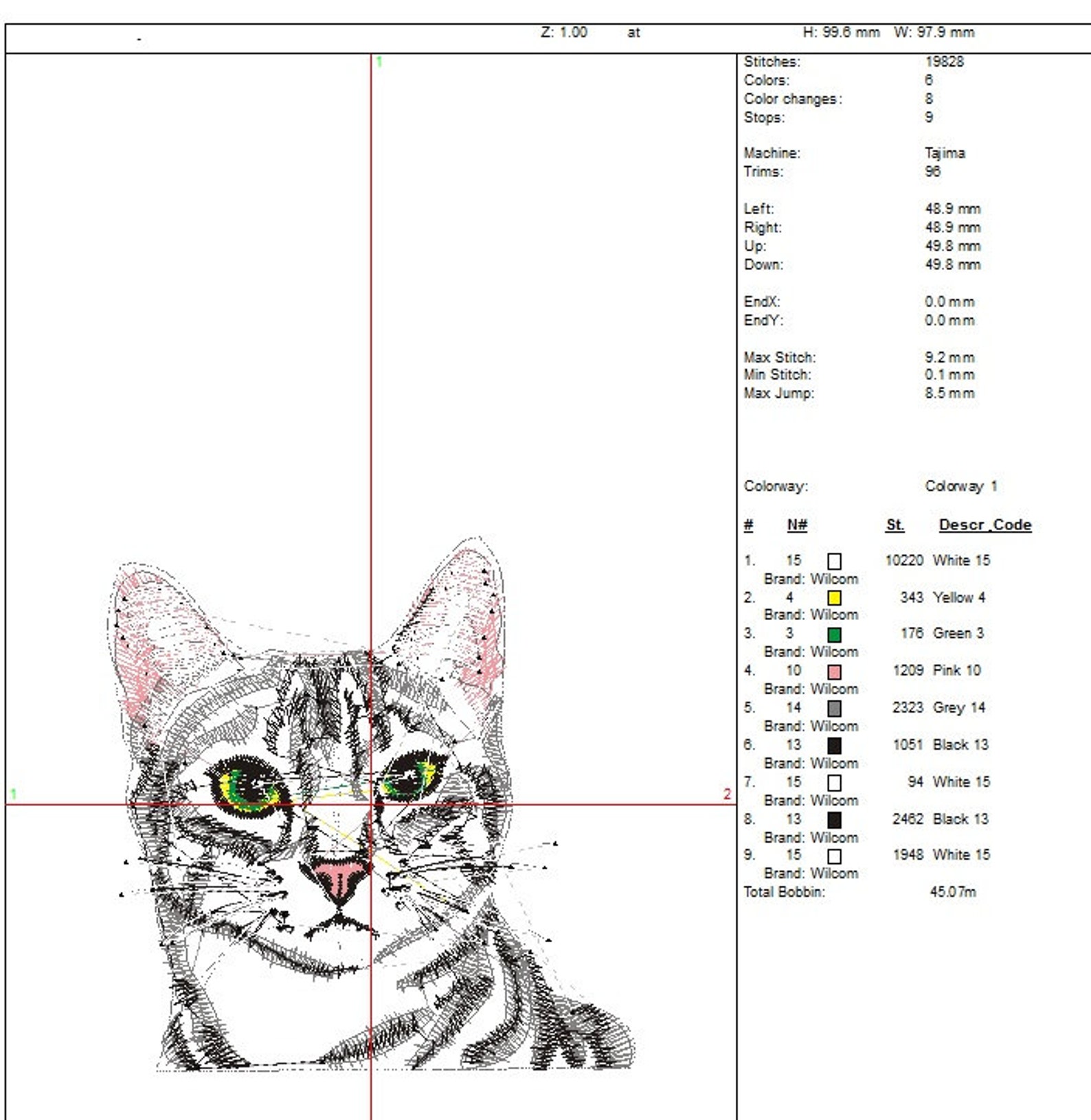 Cat Machine Embroidery Designs Tested - Etsy