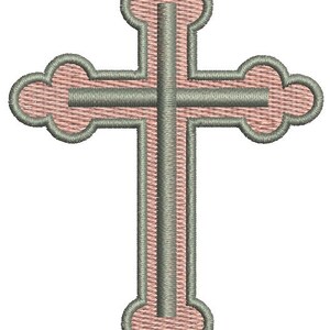 Cross Machine Embroidery Design - Machine Embroidery Design - Etsy