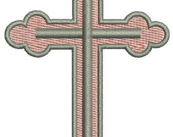 Cross Machine Embroidery Design Machine Embroidery Design - Etsy