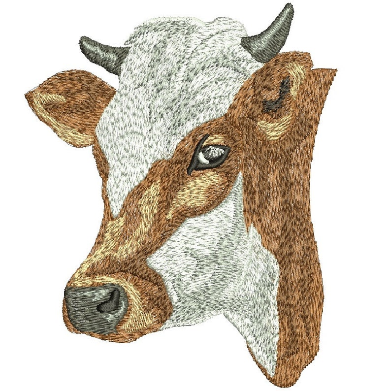 Cow Bull Machine Embroidery Designs INSTANT DOWNLOAD - Etsy