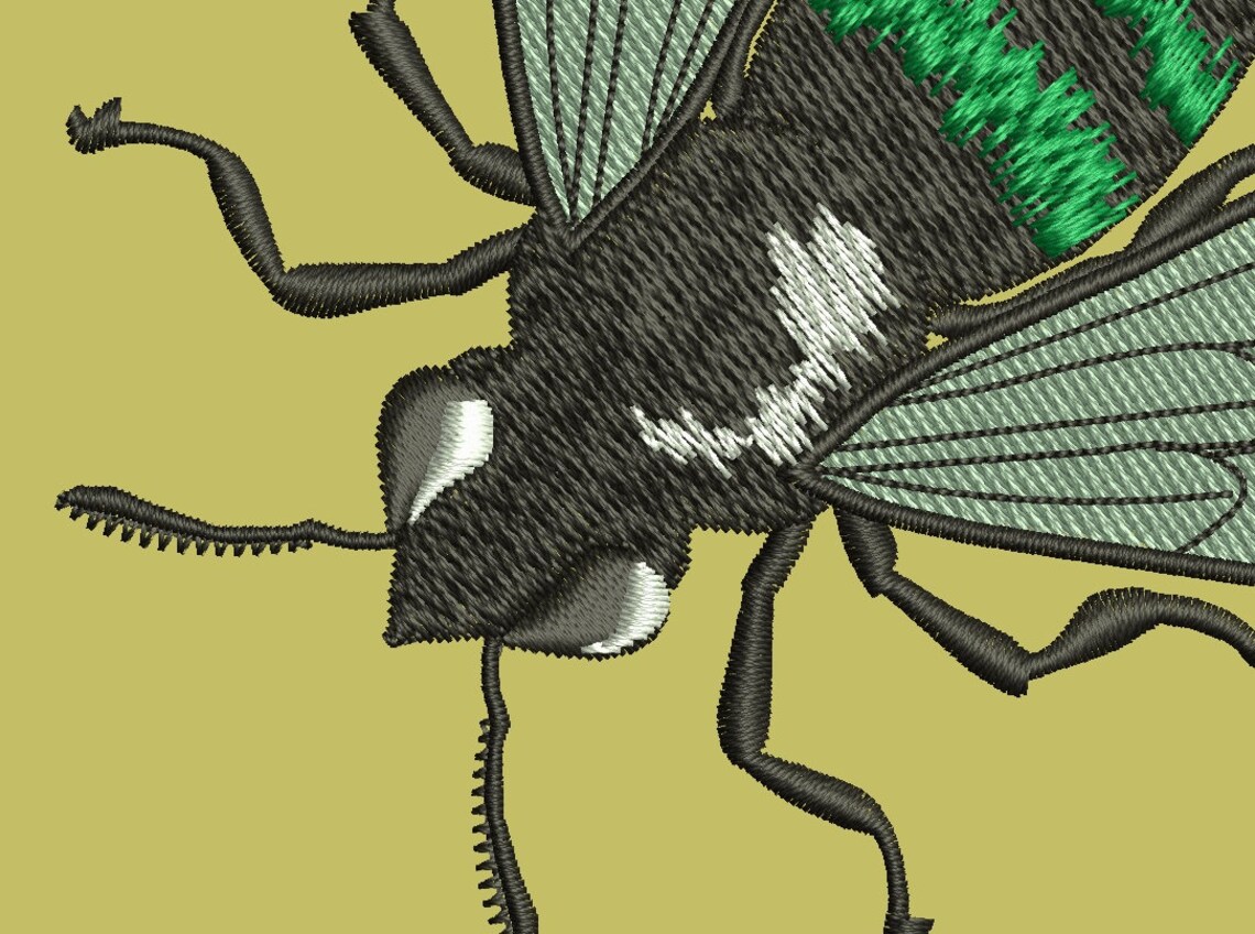 Fly Machine Embroidery Designs INSTANT DOWNLOAD - Etsy