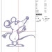Maus Machine Embroidery Design - Etsy
