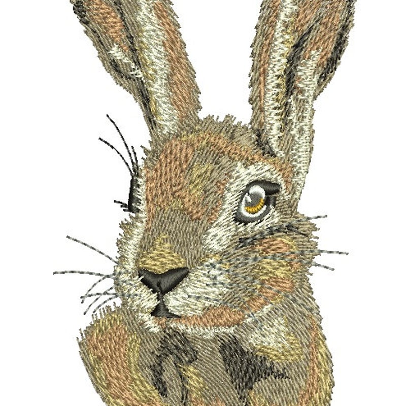 Embroidery Rabbit - Etsy