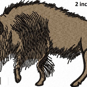 Bison Buffalo Machine Embroidery Designs INSTANT DOWNLOAD - Etsy
