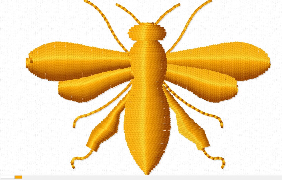 Small Royal Bee Machine Embroidery Design Instantly Download - Etsy